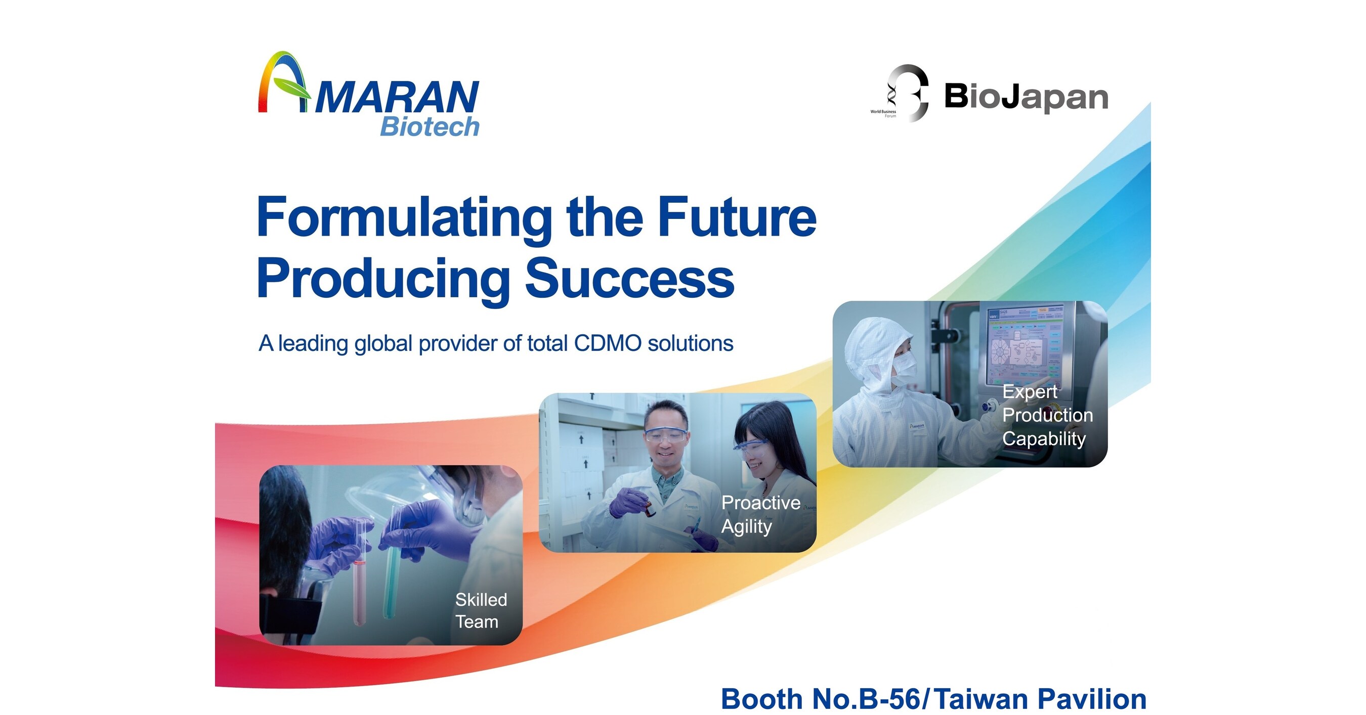 Amaran Biotech Makes Its Debut at BioJapan 2024 in Yokohama