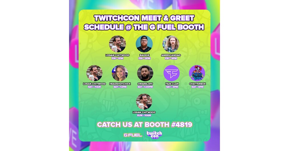 G FUEL Brings New Products, Sneak Peeks, and Fan-Favorite Influencers ...