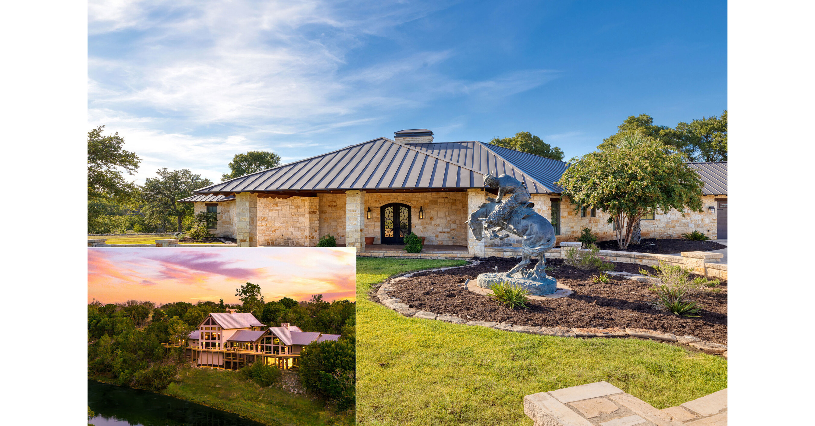 Two Ranch Estates in Texas's Hill Country Head to Luxury Auction® Block ...