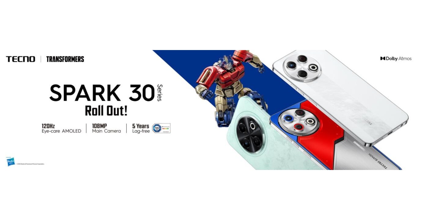 Tecno Spark 30 Series Launches With Transformers Edition Converting