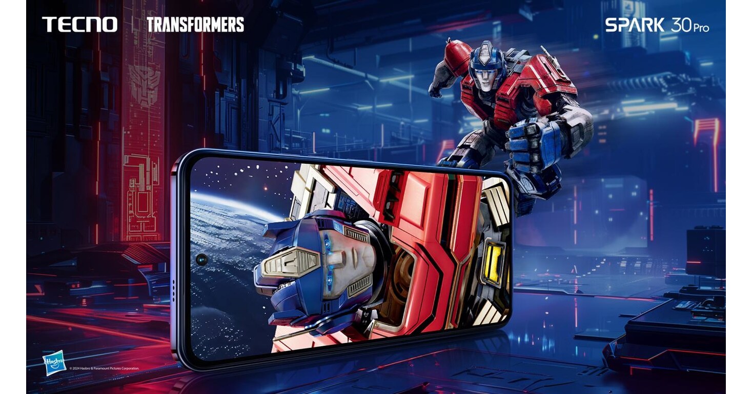 Tecno Spark 30 Series Launches With Transformers Edition Converting