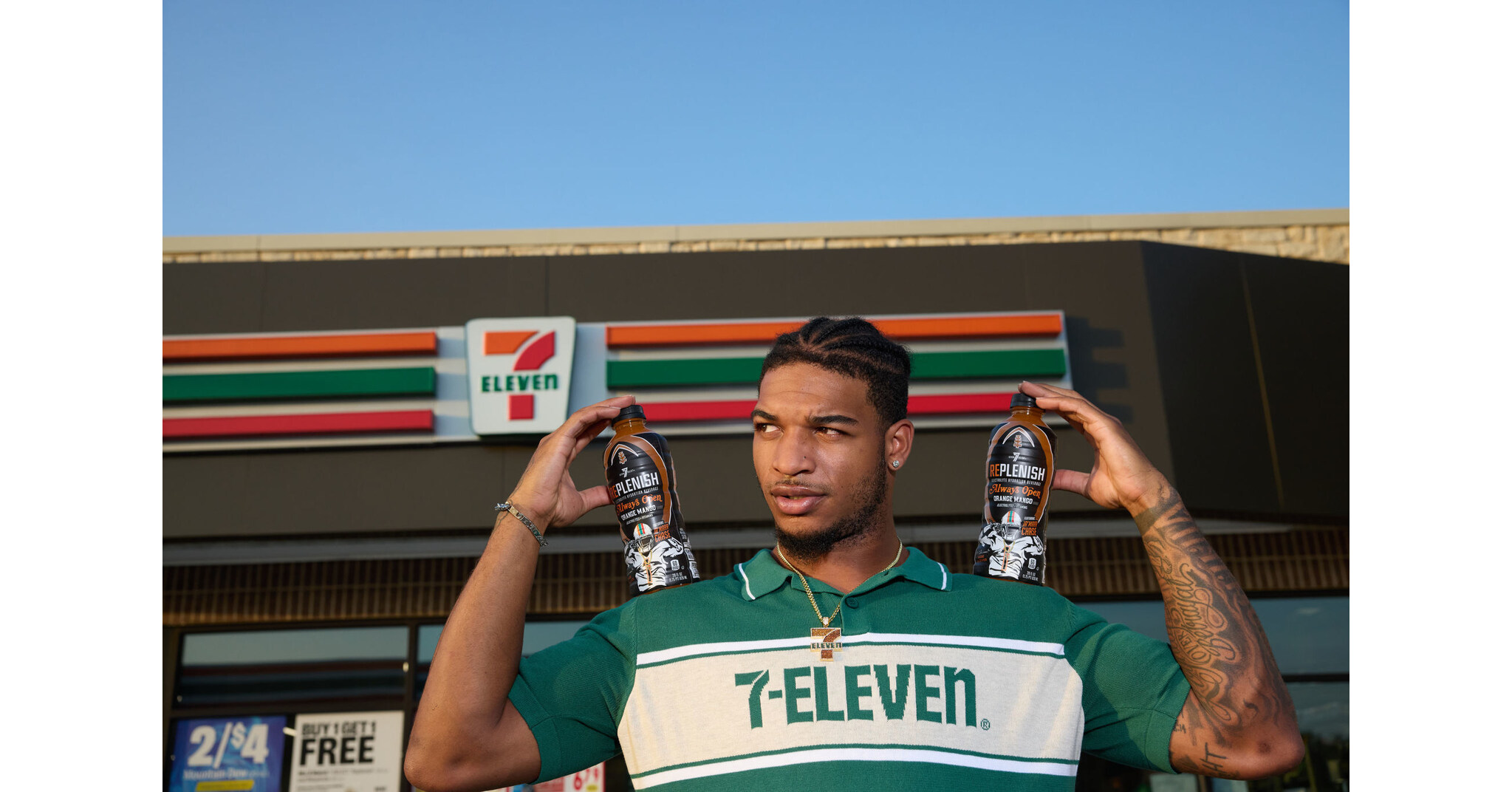 7-Eleven Drops Second Always Open x Ja'Marr Chase Merch Collection