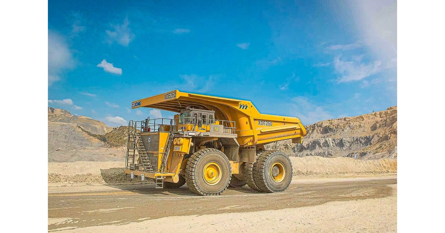 XCMG Delivers XDE260 Dump Truck Designed for Open Pit Mines to Customer ...