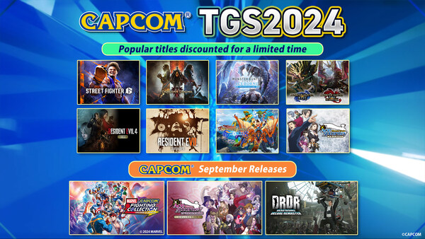 Capcom's popular titles are discounted for a limited time during CAPCOM ...