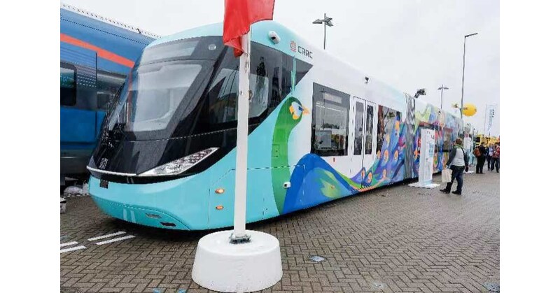 CRRC Launches Two Innovative Green Intelligent Trains at InnoTrans 2024