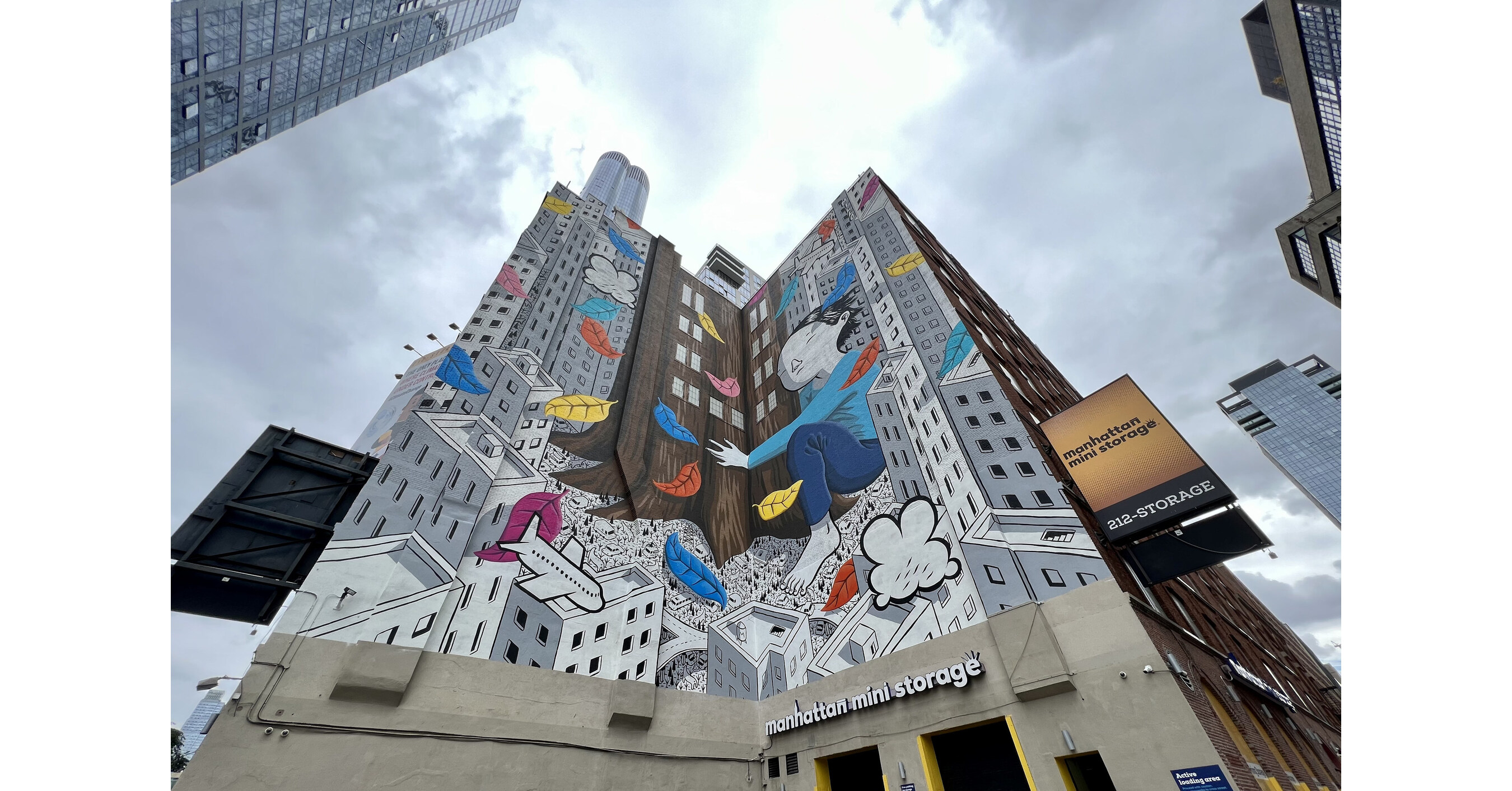 Manhattan Mini Storage Unveils Bold Climate Change Mural, Partnering ...