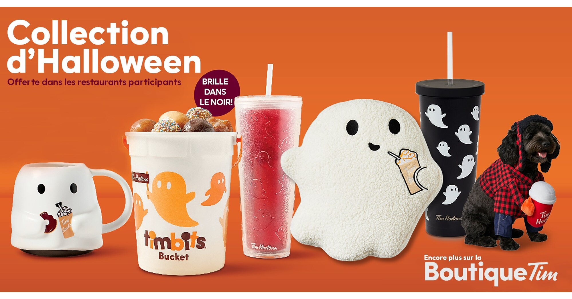 La nouvelle collection d'Halloween de Tim Hortons comprend un seau ...