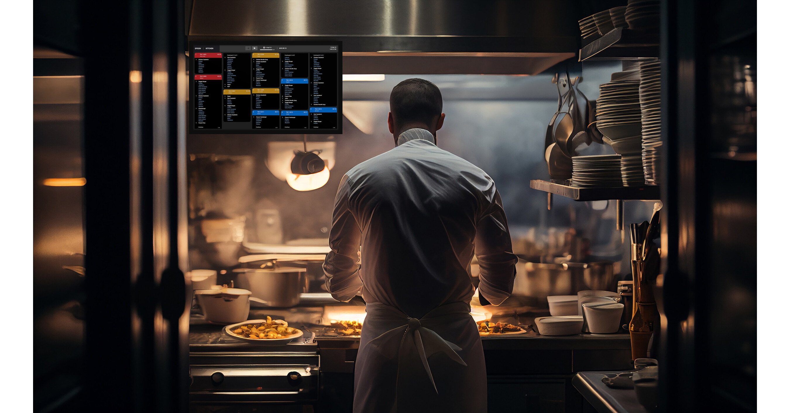 Epson's New TrueOrder Kitchen Display System (KDS) Provides Seamless ...