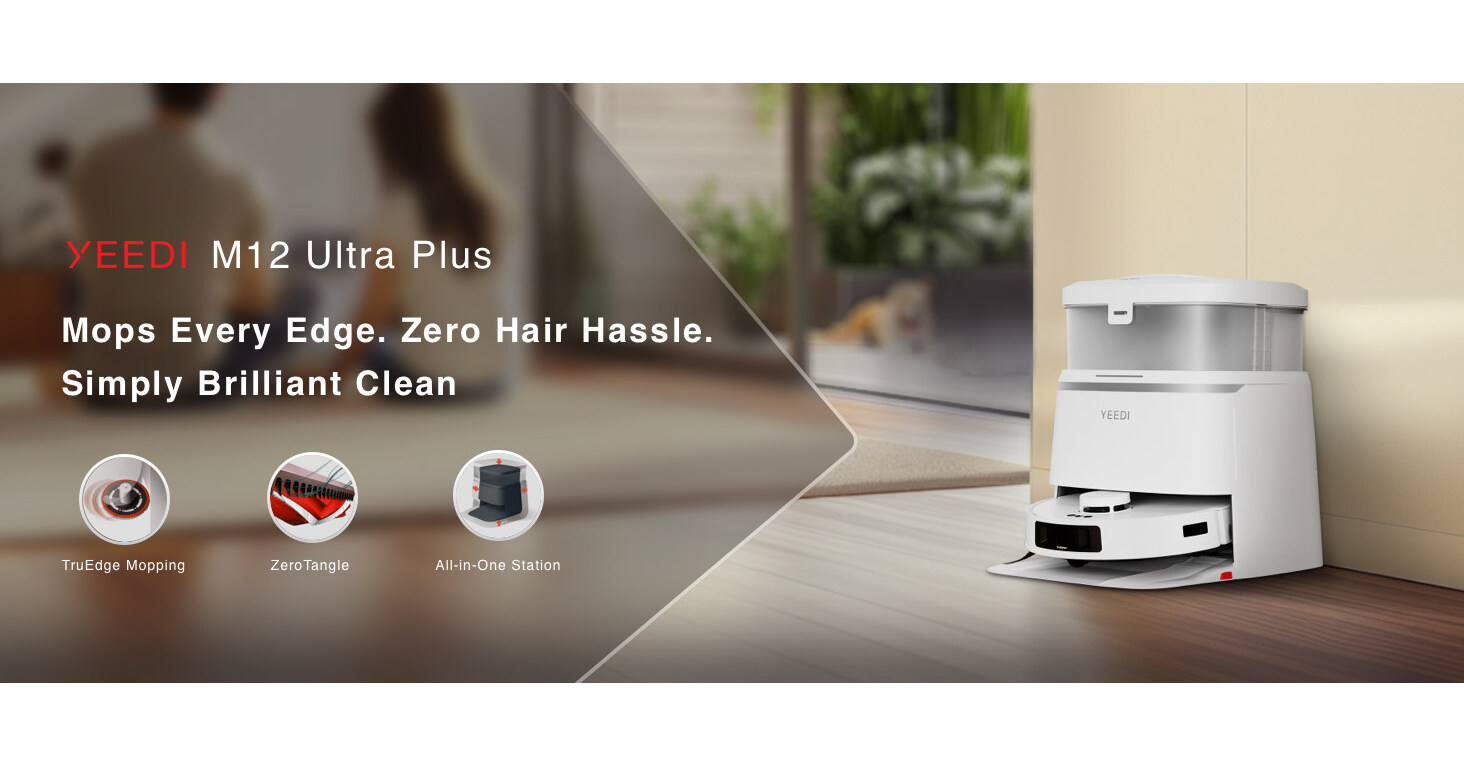 YEEDI Unveils C12 COMBO, the World's First Whole House Cleaning COMBOT ...