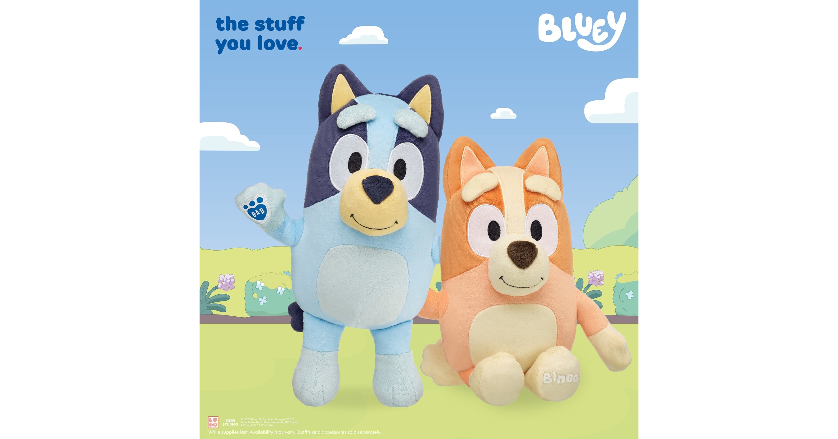 Iconic Character Bluey Makes Debut at Build-A-Bear Workshop