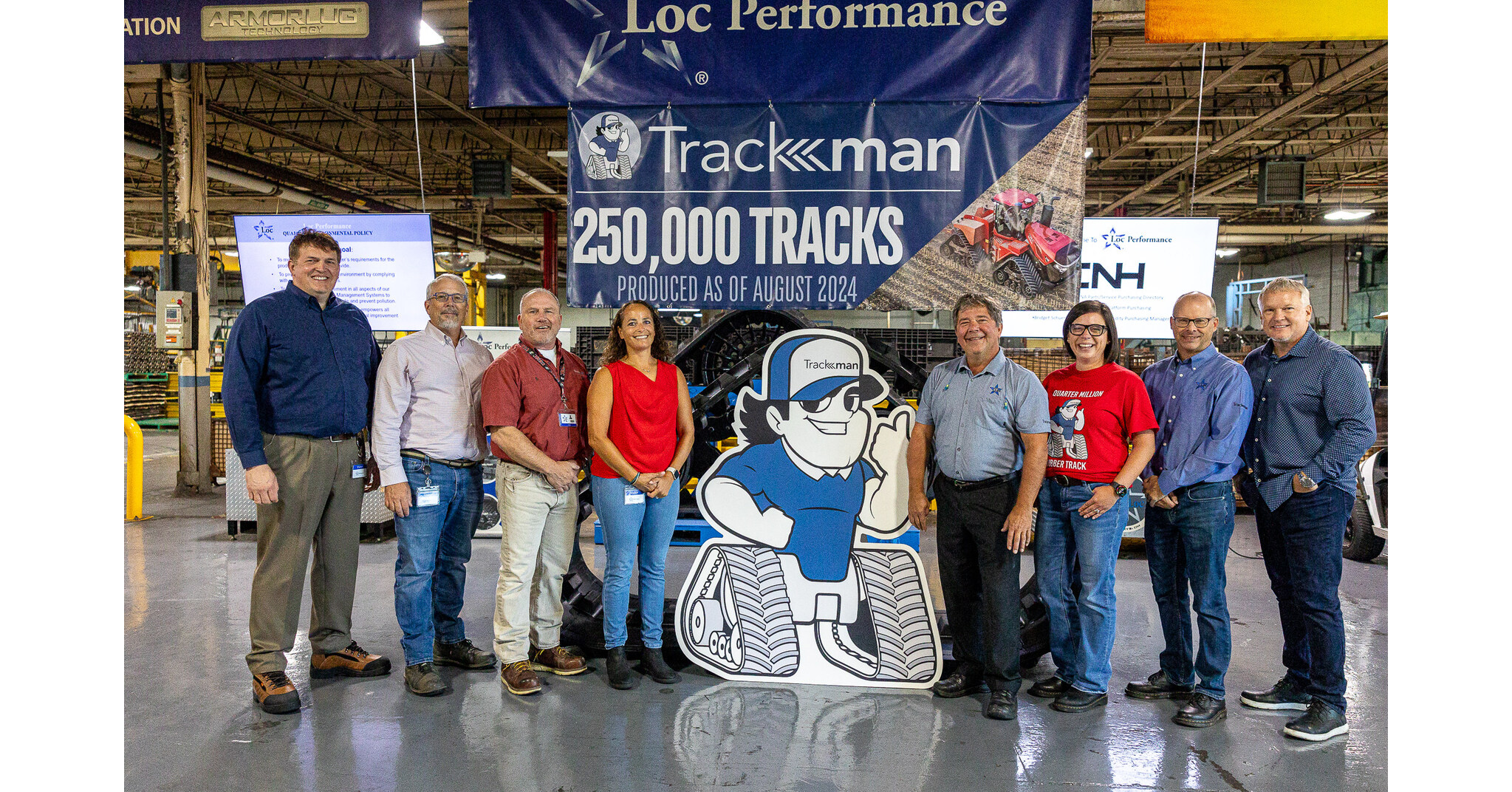 Loc Performance Achieves Milestone of Producing a Quarter Million Ag Tracks