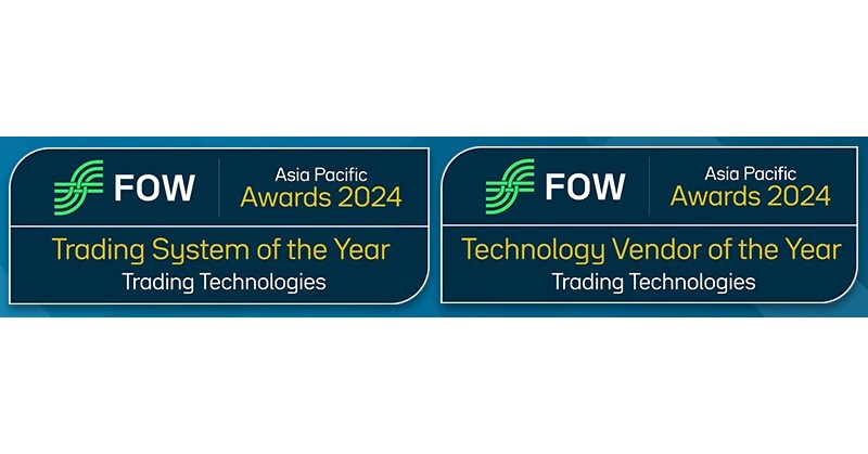 Trading Technologies recognized as Technology Vendor of the Year, TT platform honored as Trading ...