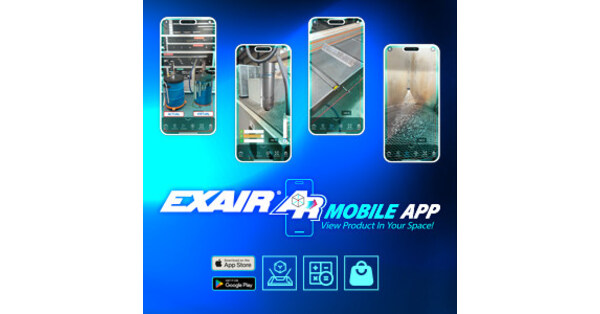 EXAIR Presents a New Mobile App that Enhances User Experience