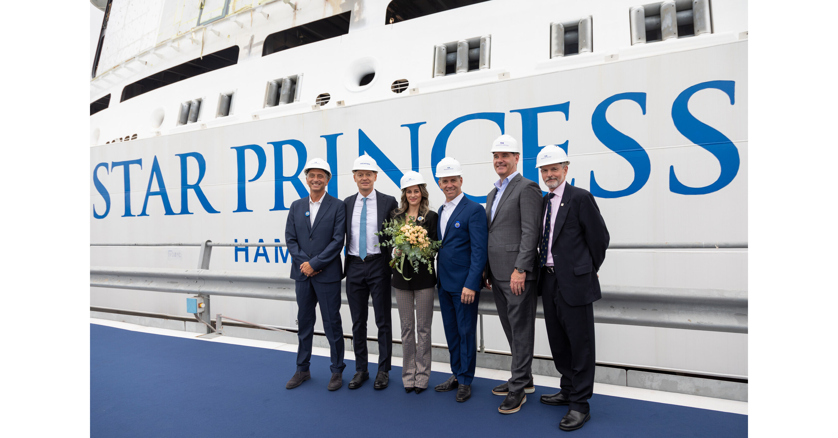 Star Princess Commemorates Construction Milestone with Float Out Ceremony