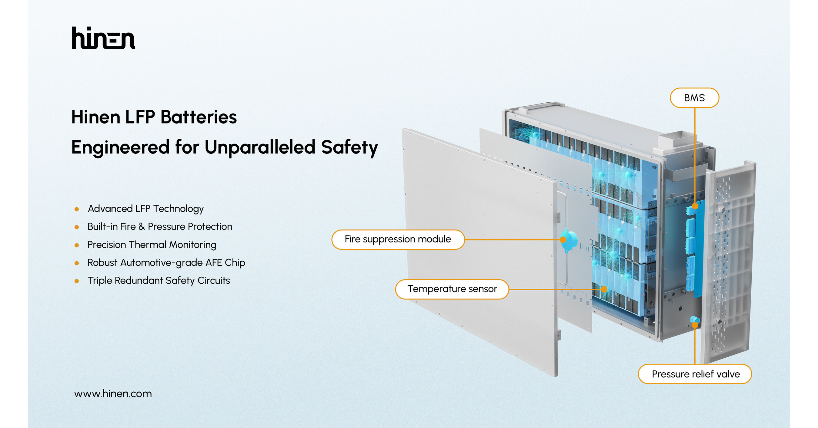 Hinen Launches A Series Home Energy Storage System Globally
