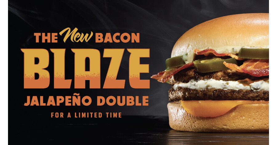 Whataburger's® All-new Bacon Blaze Jalapeño Double Is Spice That's Just ...