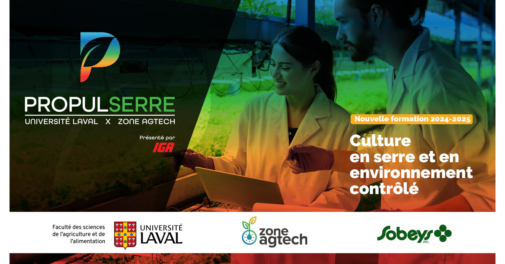 La Zone Agtech, IGA/Sobeys et l'Université Laval s'unissent pour ...