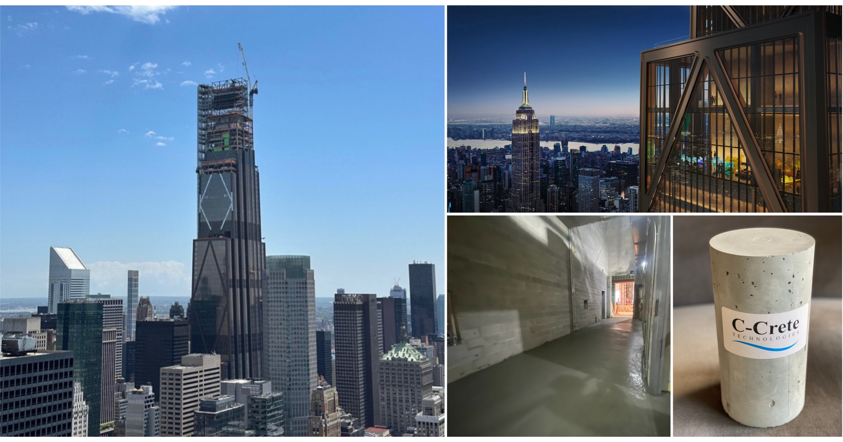 C-Crete Technologies vierte el primer hormigón a base de granito del ...