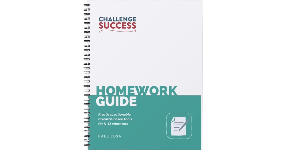 Challenge Success Heralds California Healthy Homework Act