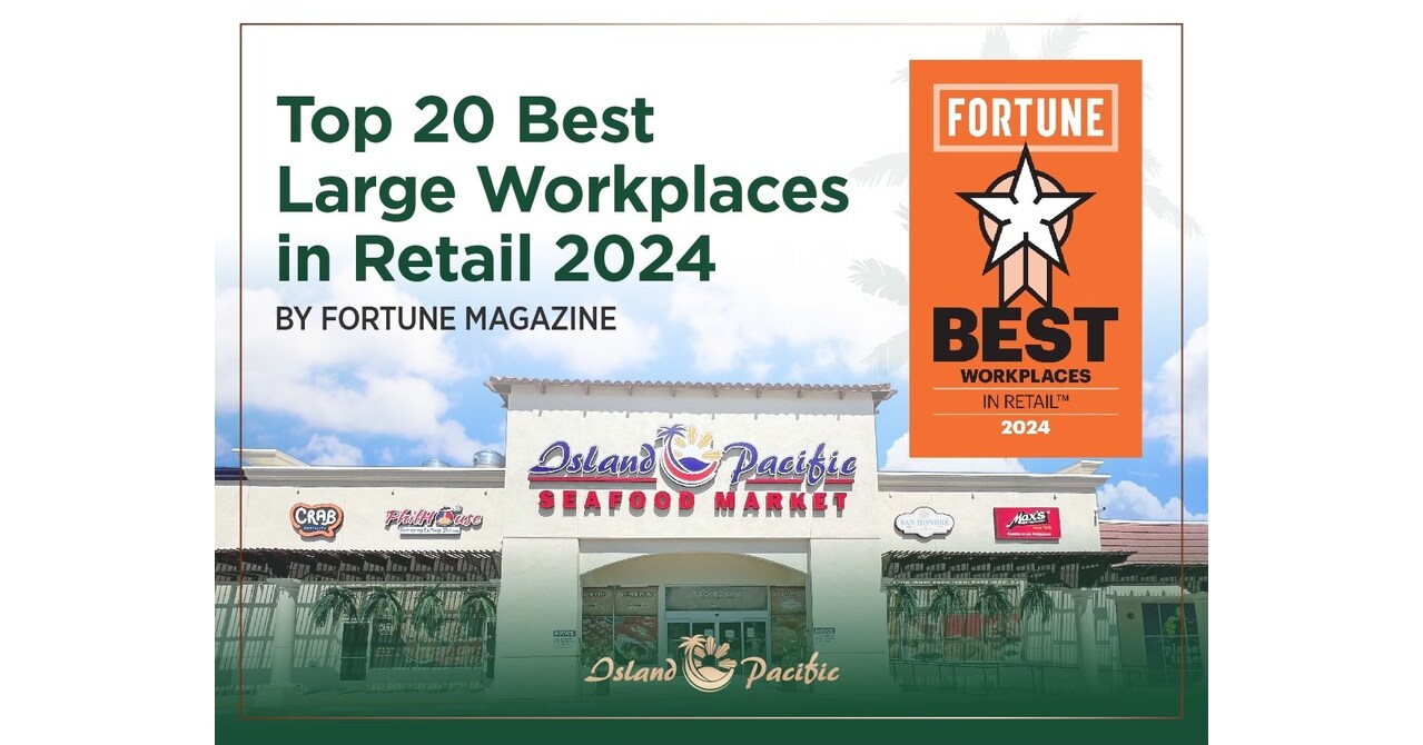 Island Pacific Supermarket Ranks Among Top 20 Best Large Workplaces in ...