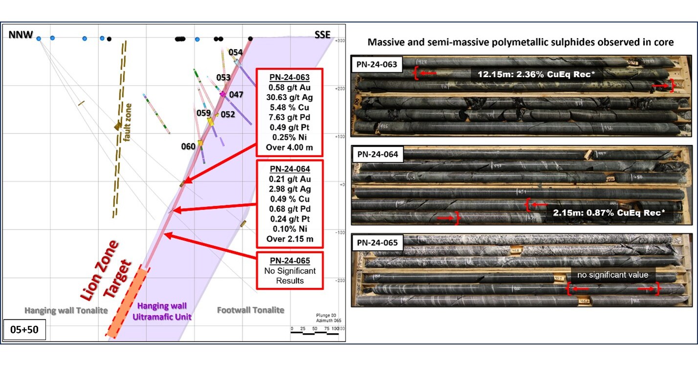 Power Nickel Announces New Assay Results from its Polymetallic Lion ...