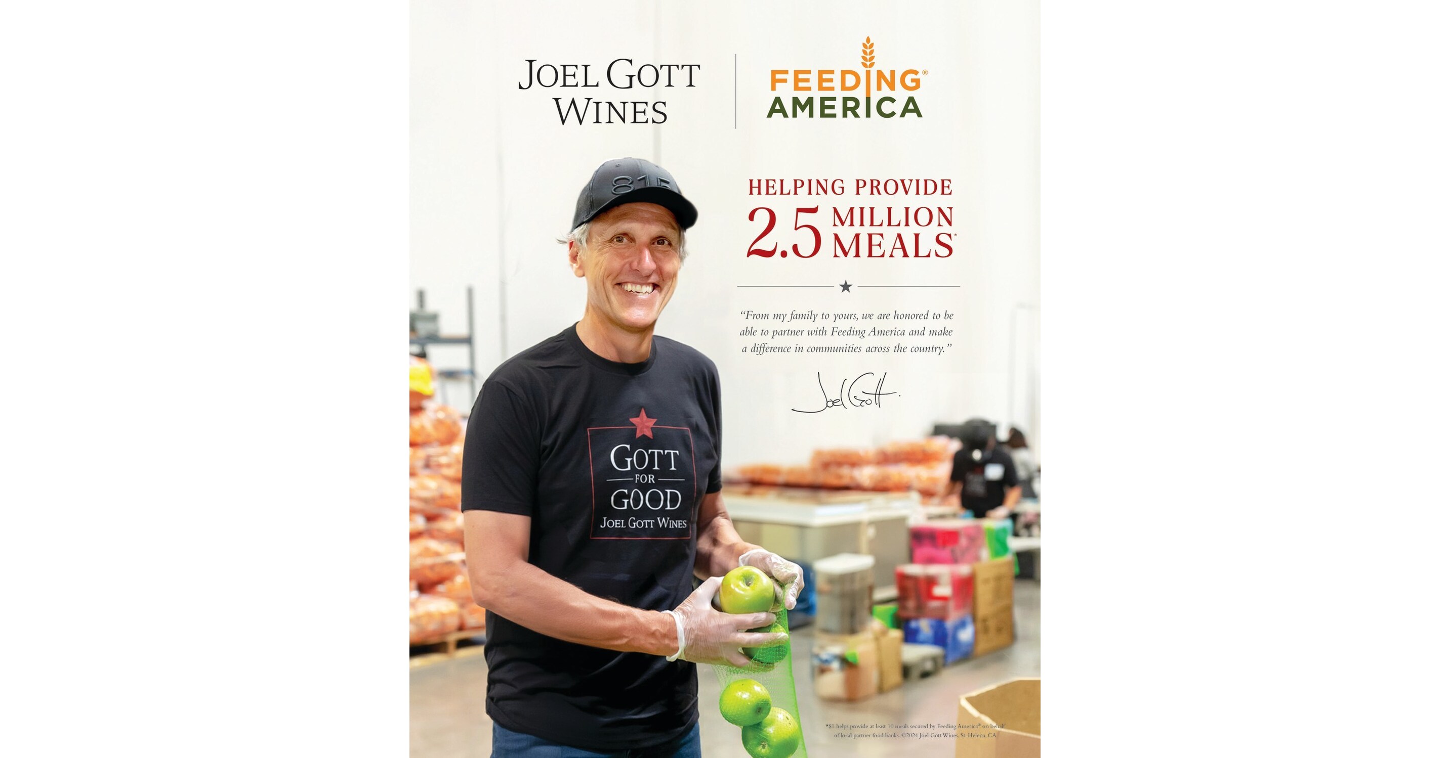JOEL GOTT WINES CONTINUES PARTNERSHIP WITH FEEDING AMERICA FOR FAMILIES ...