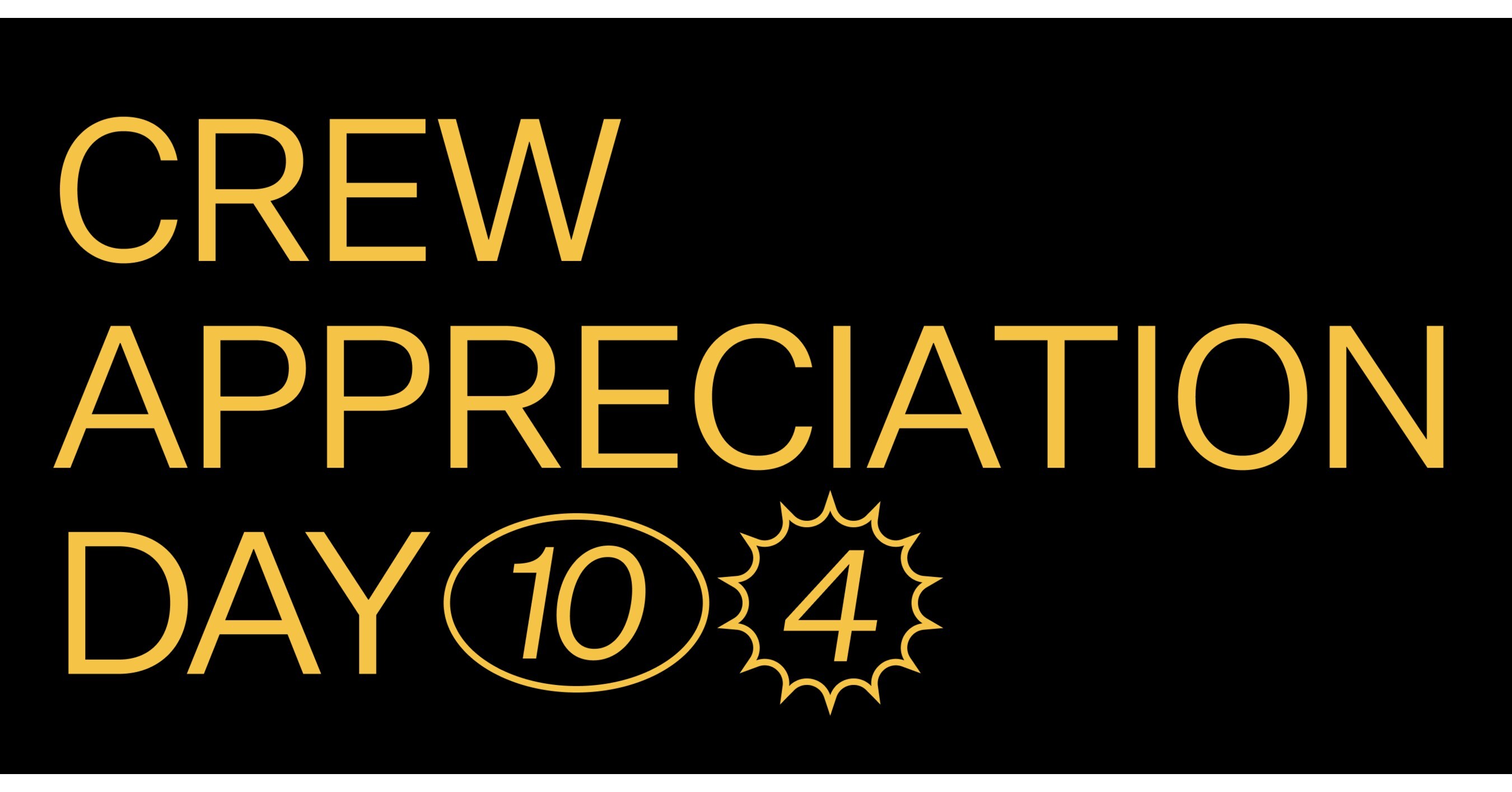 New National "Crew Appreciation Day" Celebrates Production Industry Crews