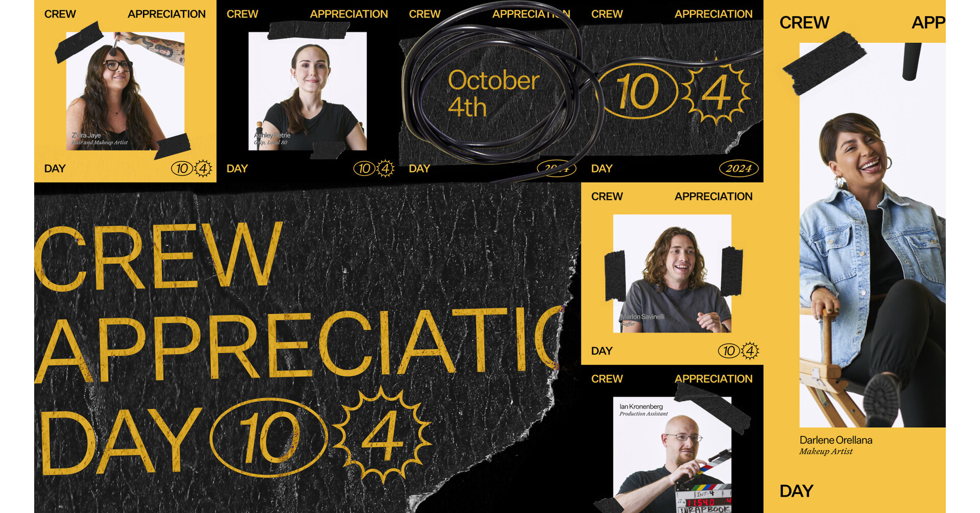 New National "Crew Appreciation Day" Celebrates Production Industry Crews