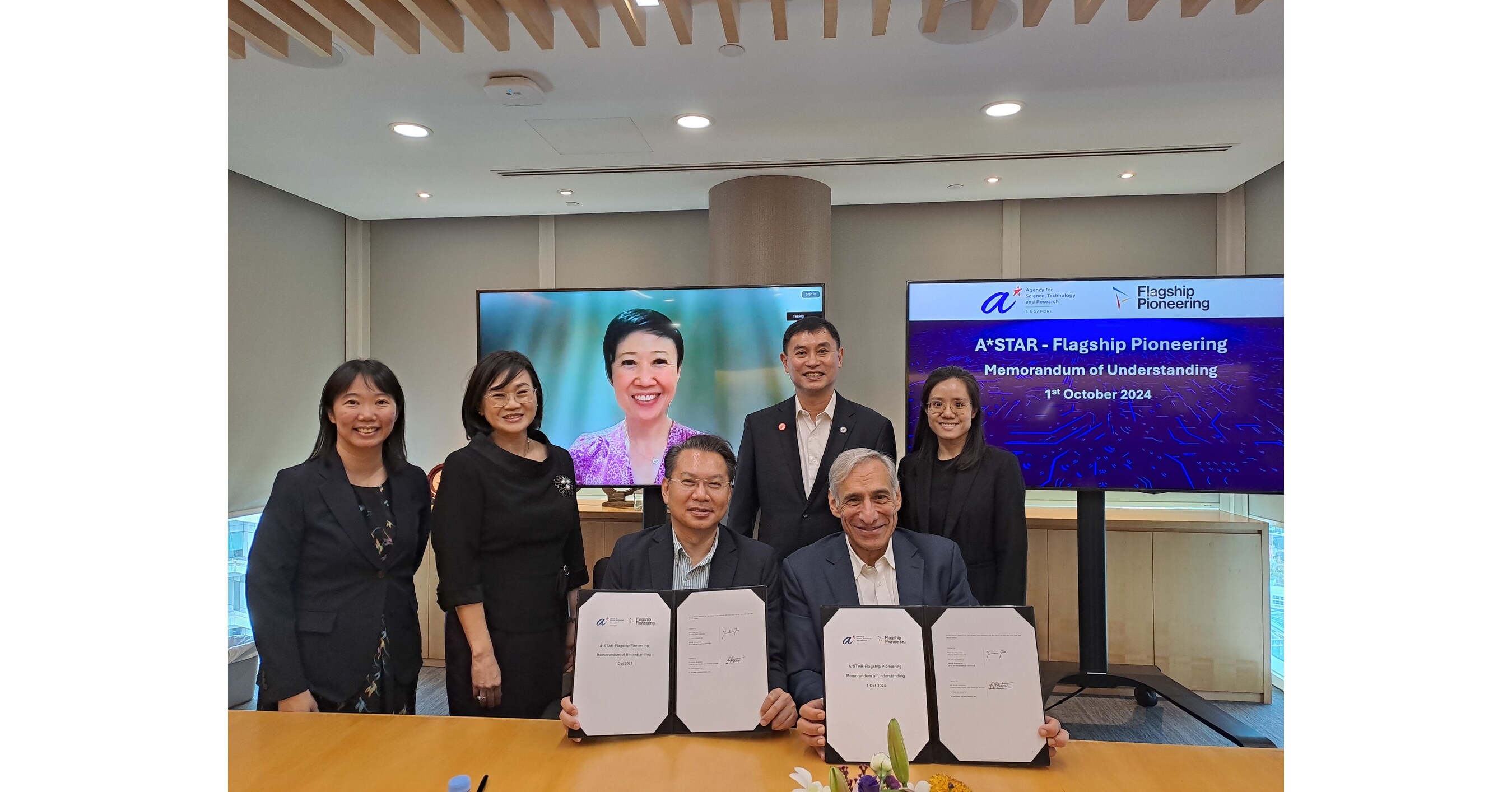 A*STAR and Flagship Pioneering Announce Partnership to Spur Biotech ...