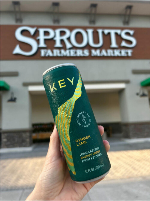 KEY Launches with Sprouts: The All-Natural Energy Drink Brand Continues ...