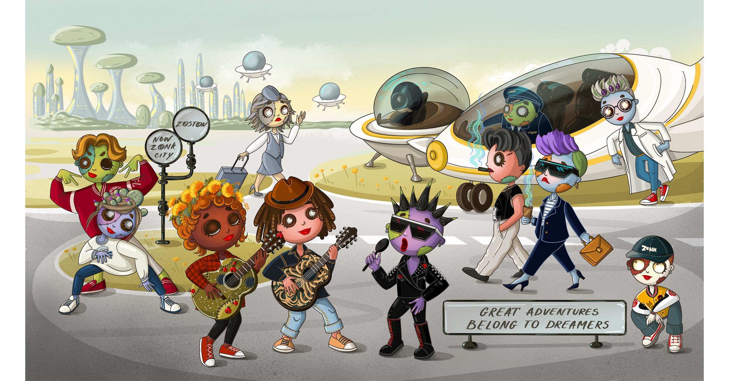 Unlock the Zombienaire Klub: 16,384 NFTs to Immortalize Yourself in a ...