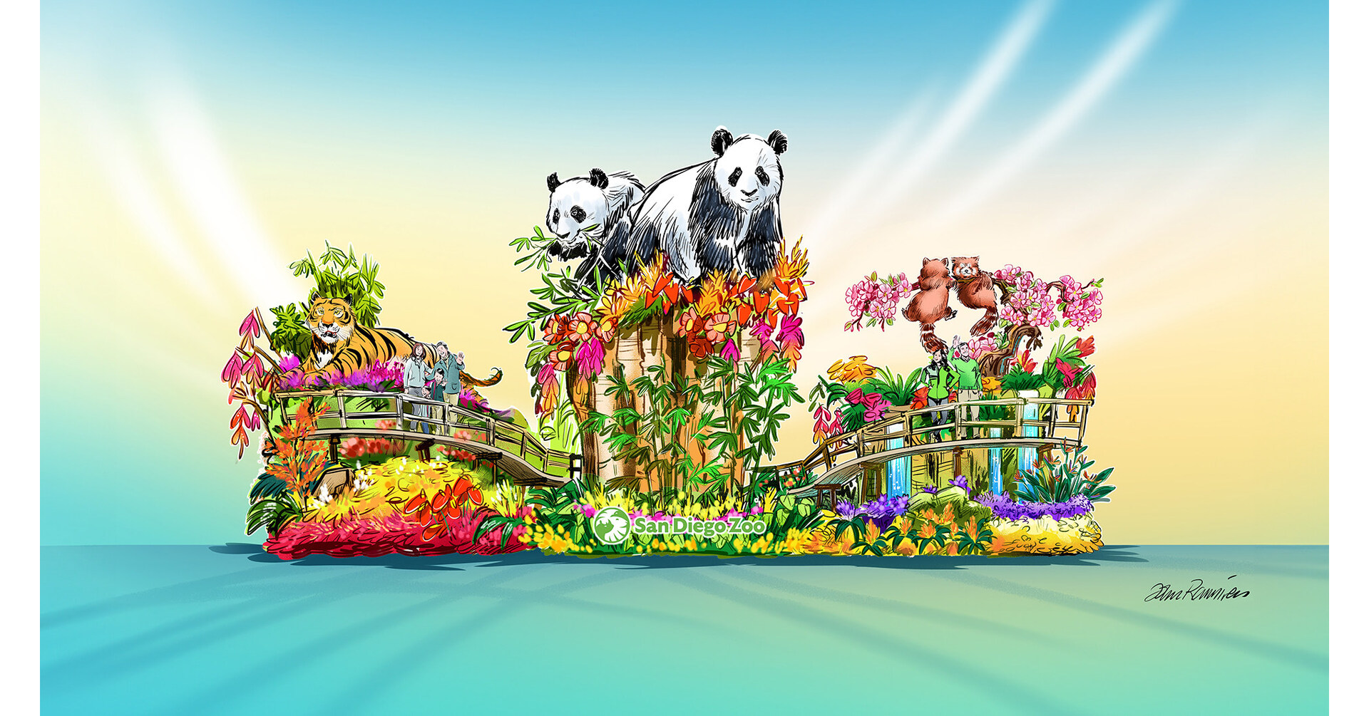 San Diego Zoo Wildlife Alliance To Participate in the 136th Rose Parade ...