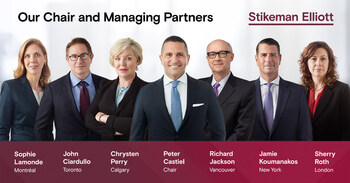 Stikeman Elliott appoints new Chair, Managing Partner in Montréal and ...