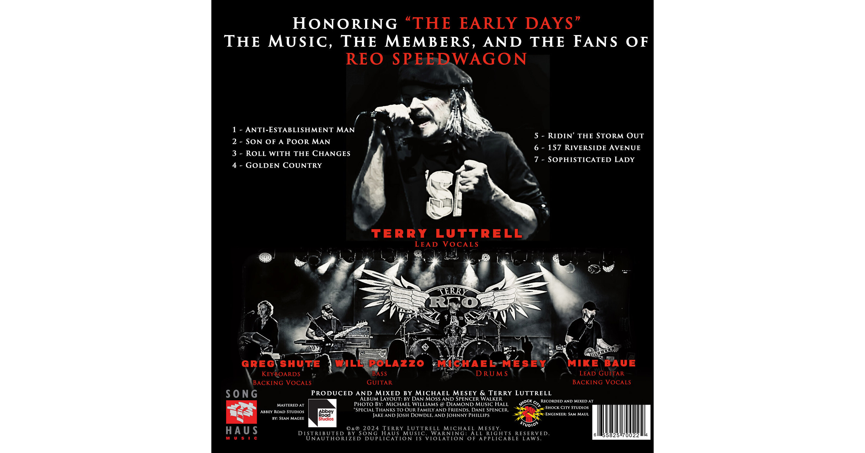 "REO Speedwagon Says Goodbye" While Original Lead Singer Terry Luttrell ...