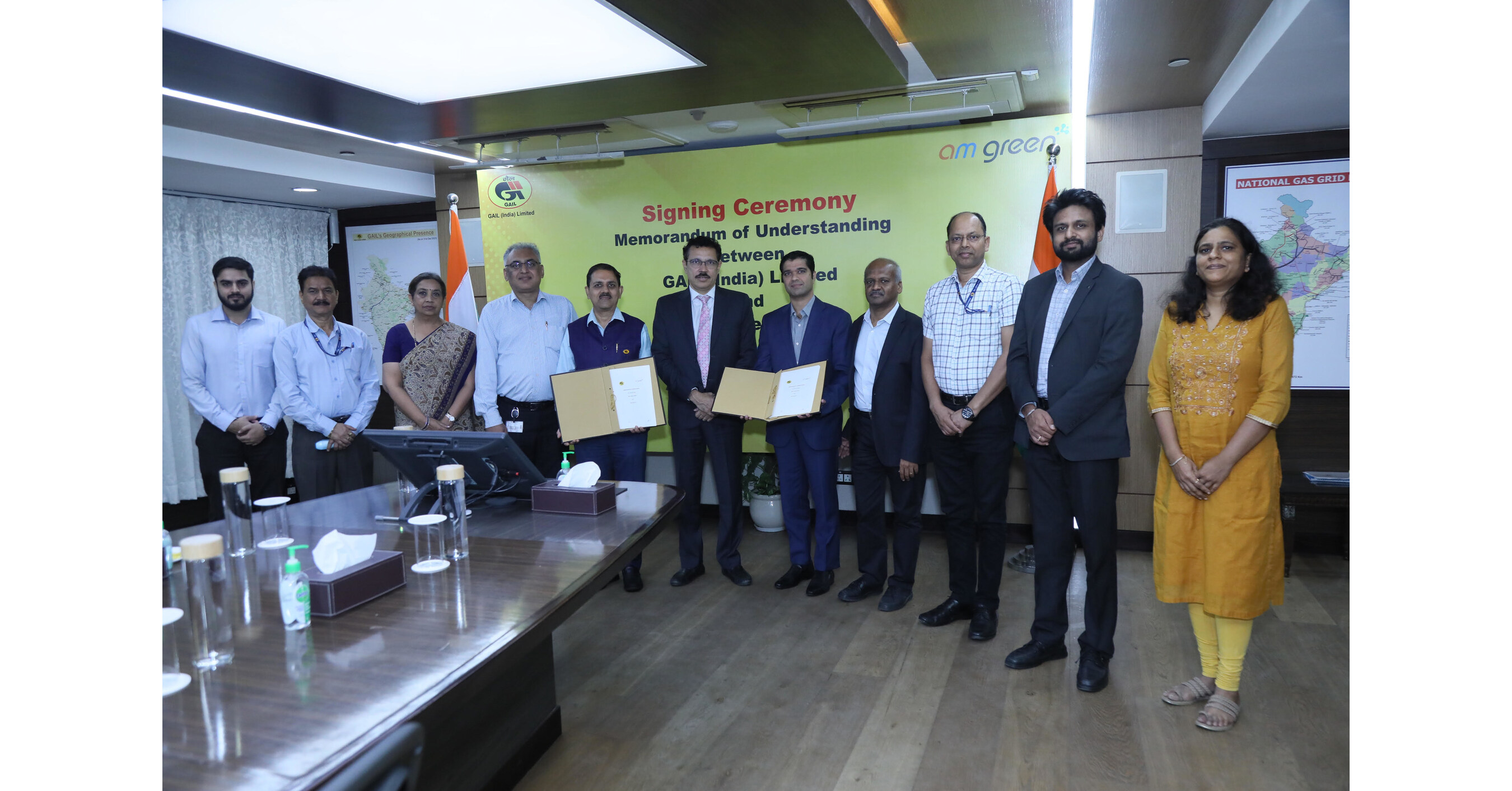 GAIL and AM Green signs Memorandum of Understanding for Jointly ...