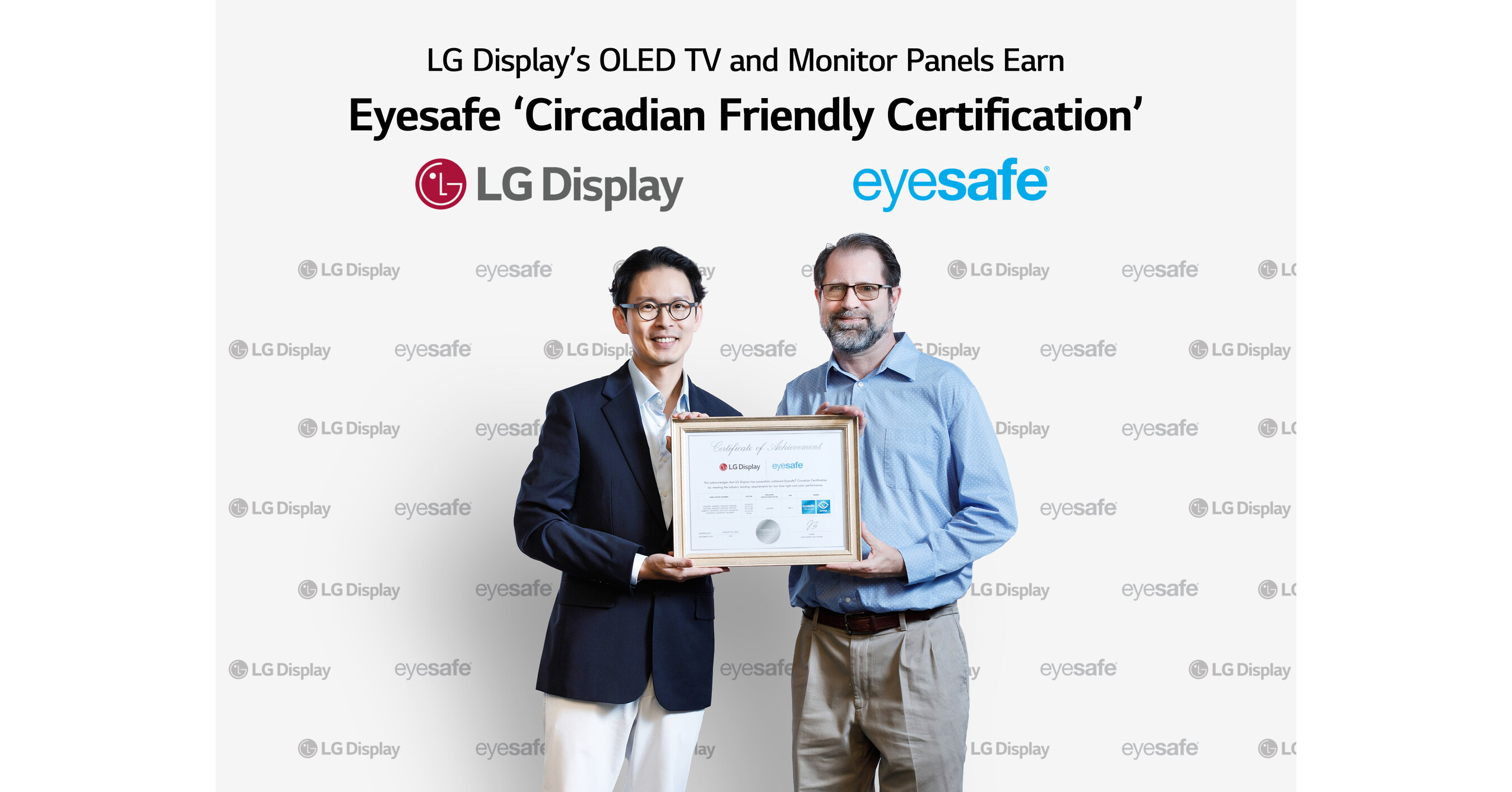 LG Display Introduces the World's First Eyesafe® Circadian Displays