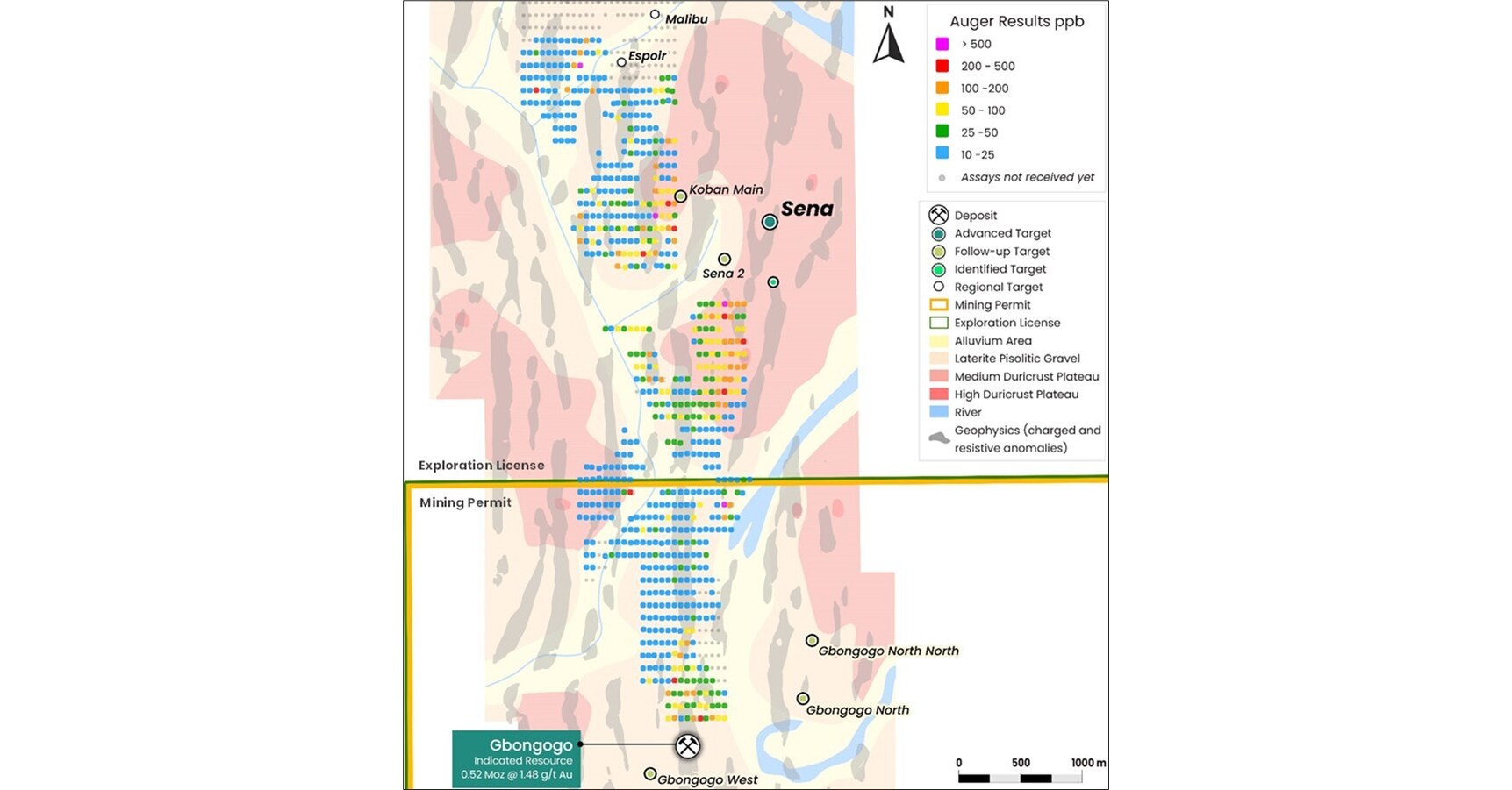 MONTAGE GOLD SETS SHORT-TERM DISCOVERY TARGET OF MORE THAN 1 MILLION ...