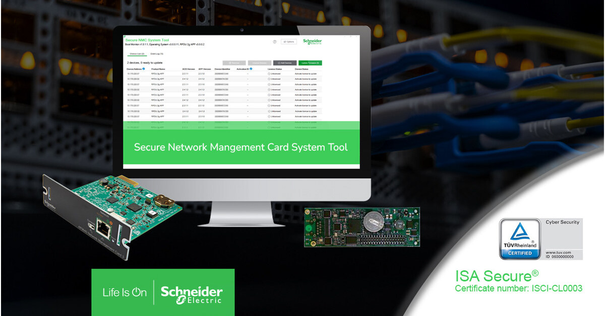 Schneider Electric First in Industry to Obtain Higher Level ...
