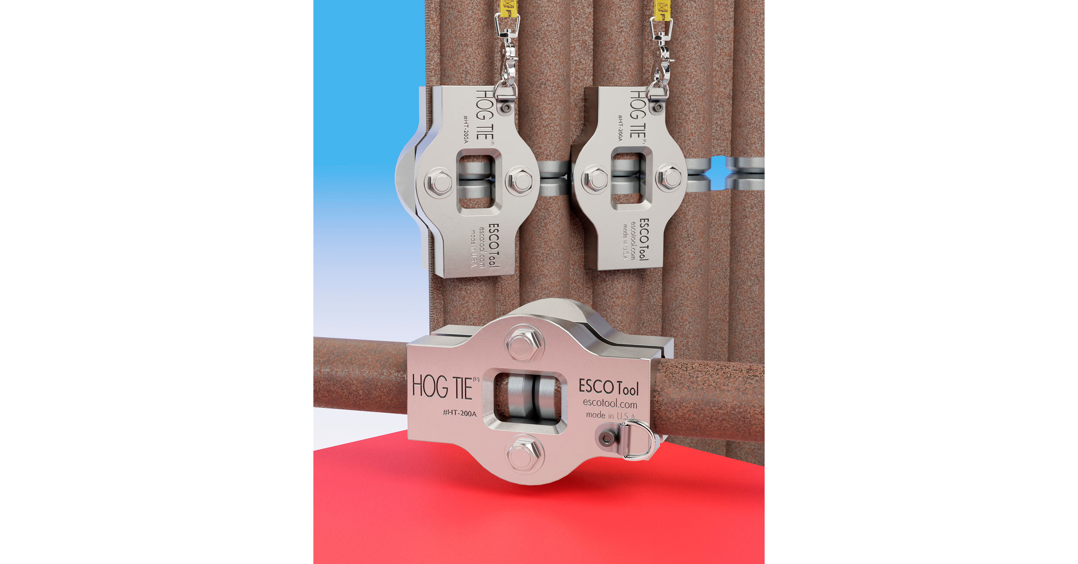 Esco Tool's HOG TIE® Weld Alignment Clamp Helps Prevent Degradation of ...