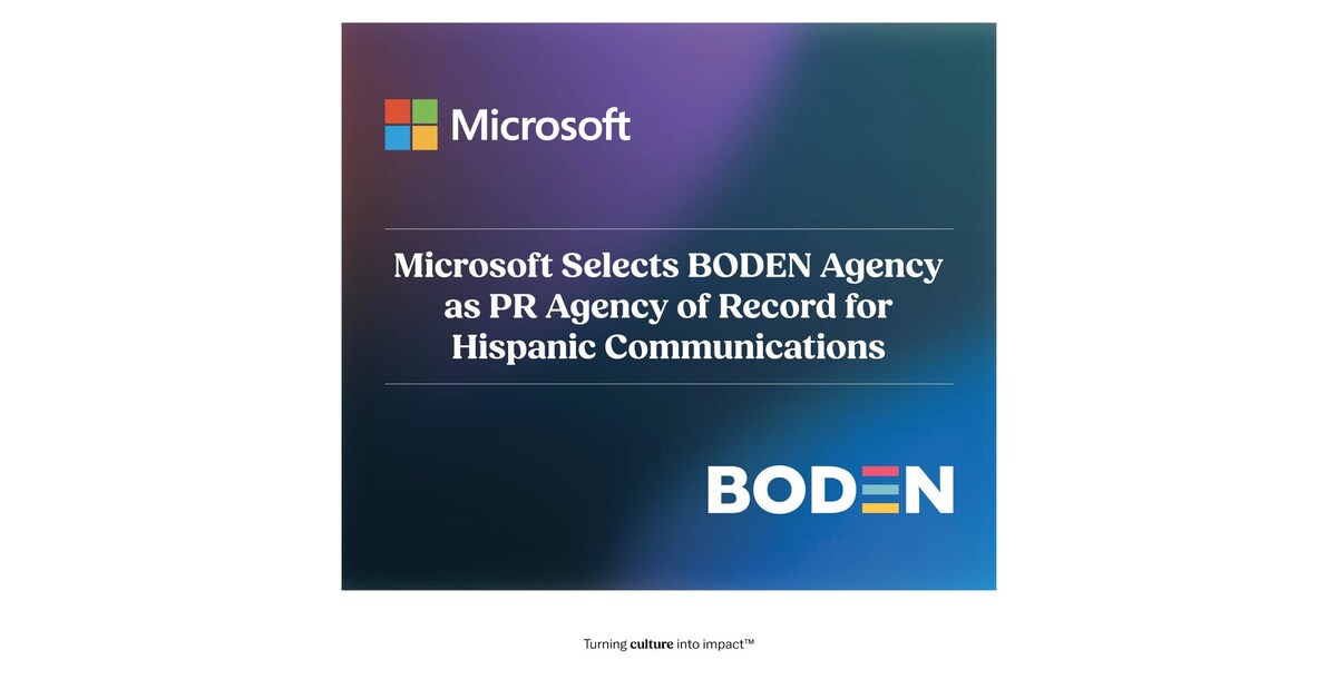 Microsoft Selects BODEN Agency as Public Relations Agency of Record to ...