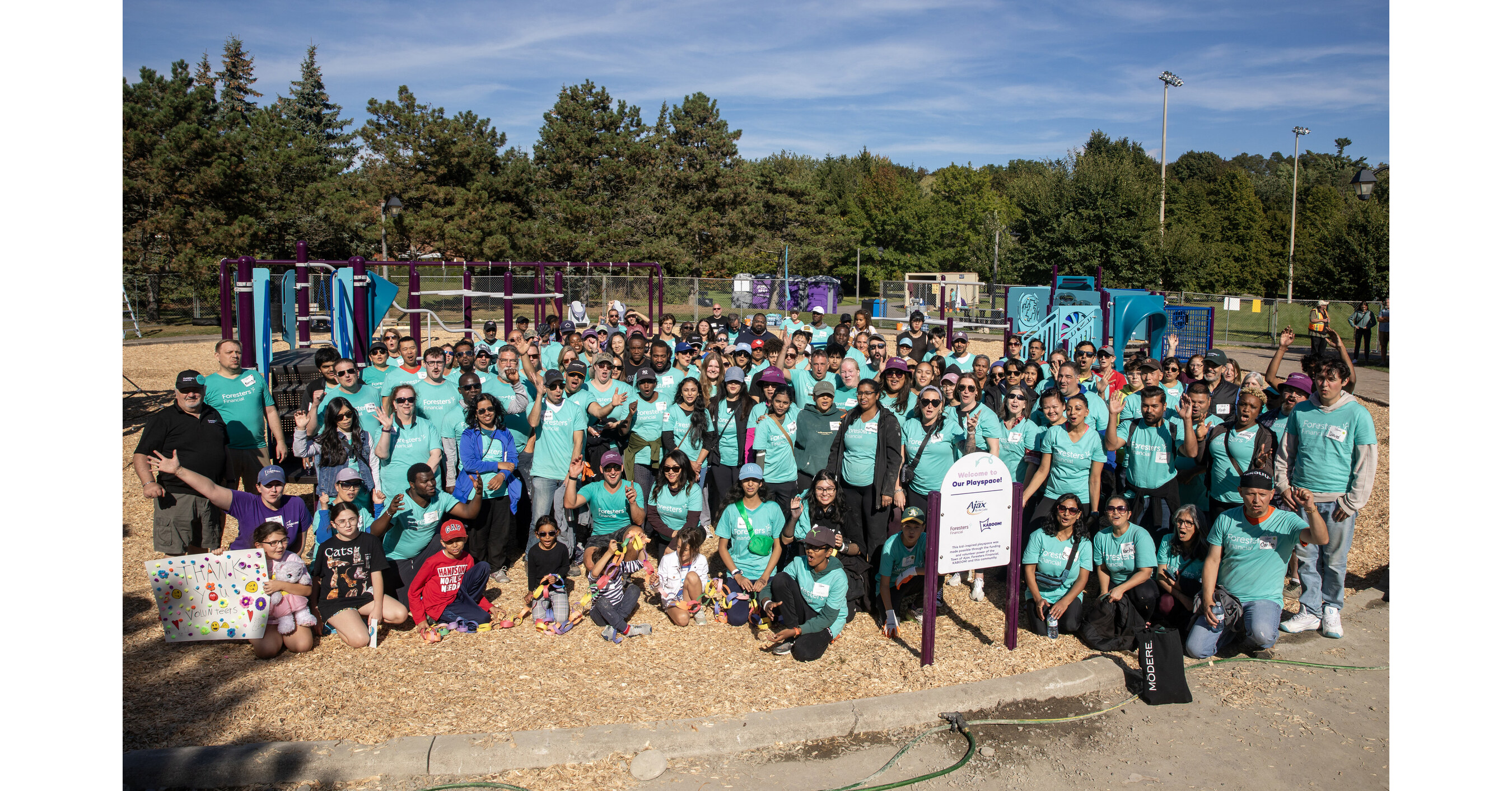 Foresters Financial and KABOOM! partner with the Town of Ajax to build ...