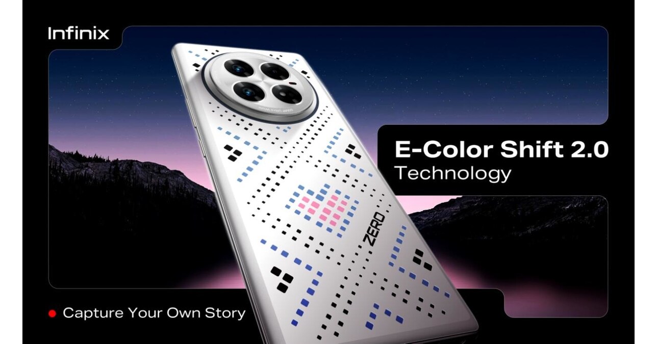Infinix Showcases AI-Powered E-Color Shift 2.0 Technology, Reshaping ...