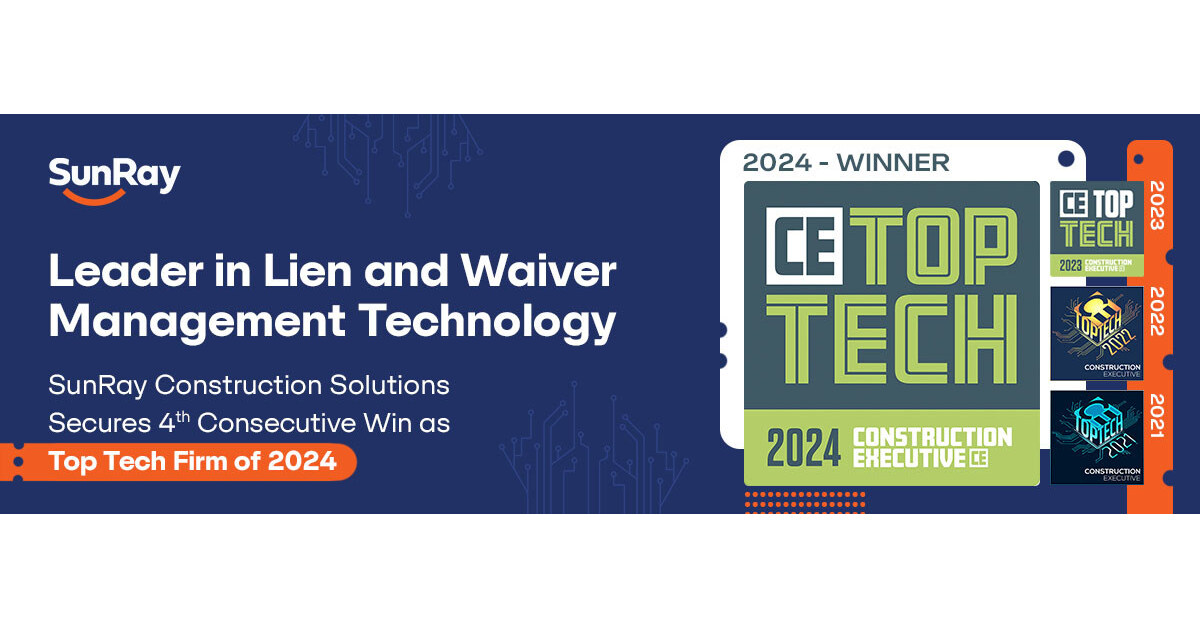 SunRay Construction Solutions Named One of the Top Construction ...