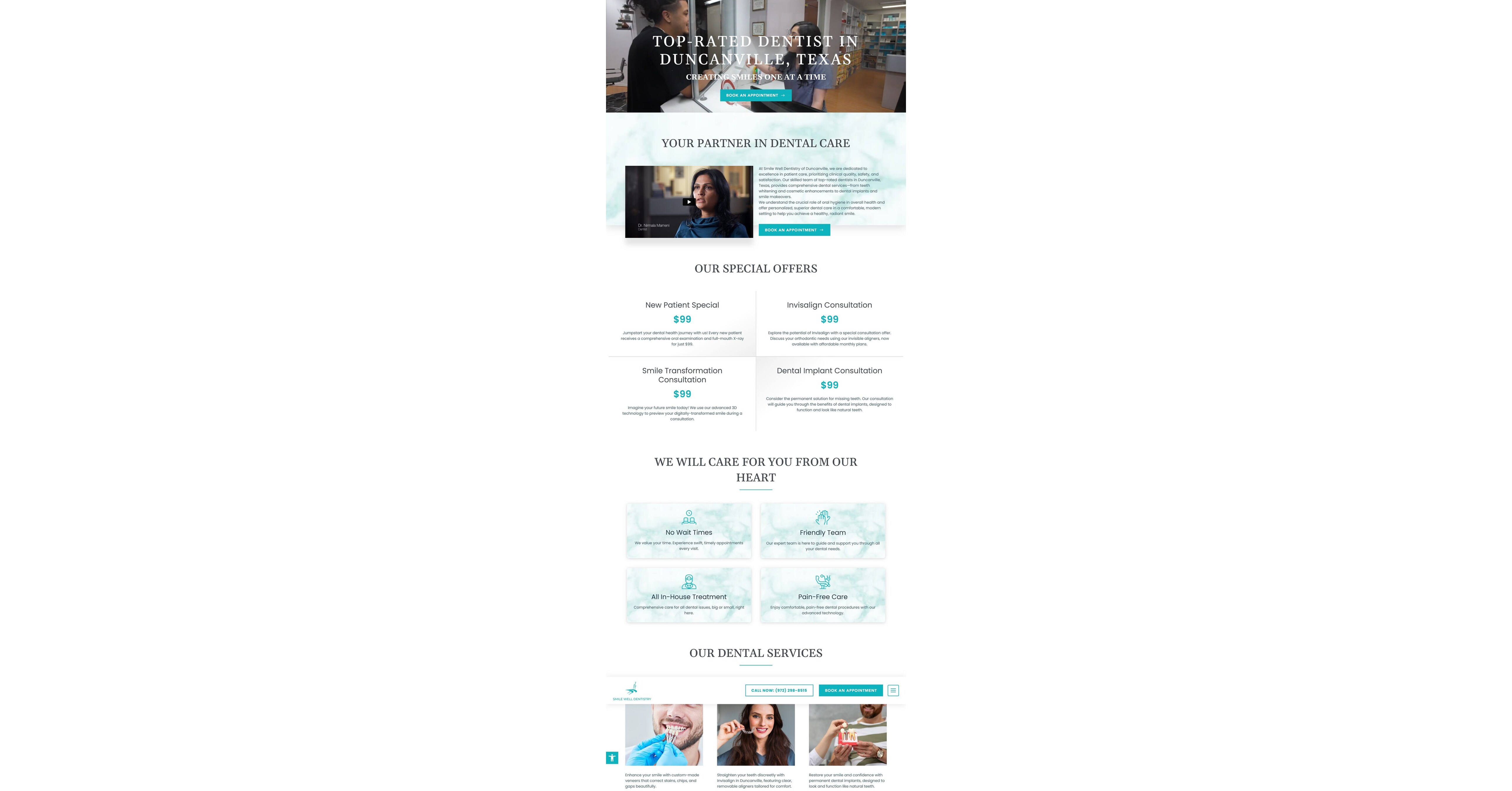 Duncanville, TX's, Premier Dental Practice, Smile Well Dentistry, is ...