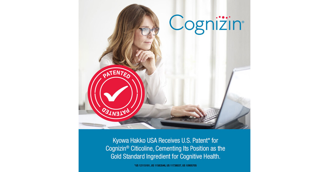 Kyowa Hakko USA Receives U.S. Patent for Cognizin® Citicoline ...
