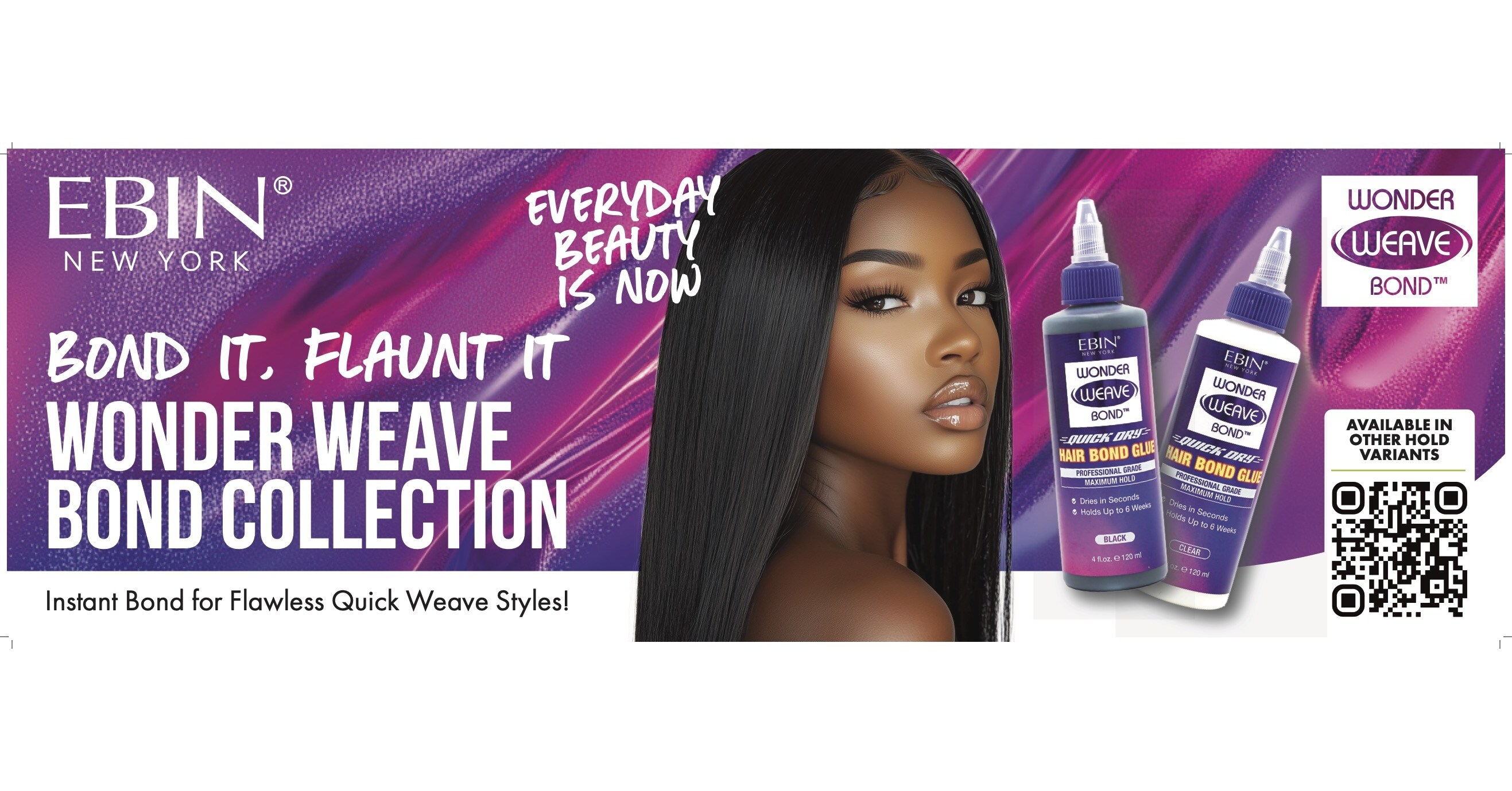 Renowned Beauty Brand, EBIN New York, Unveils New Wonder Weave Bond ...
