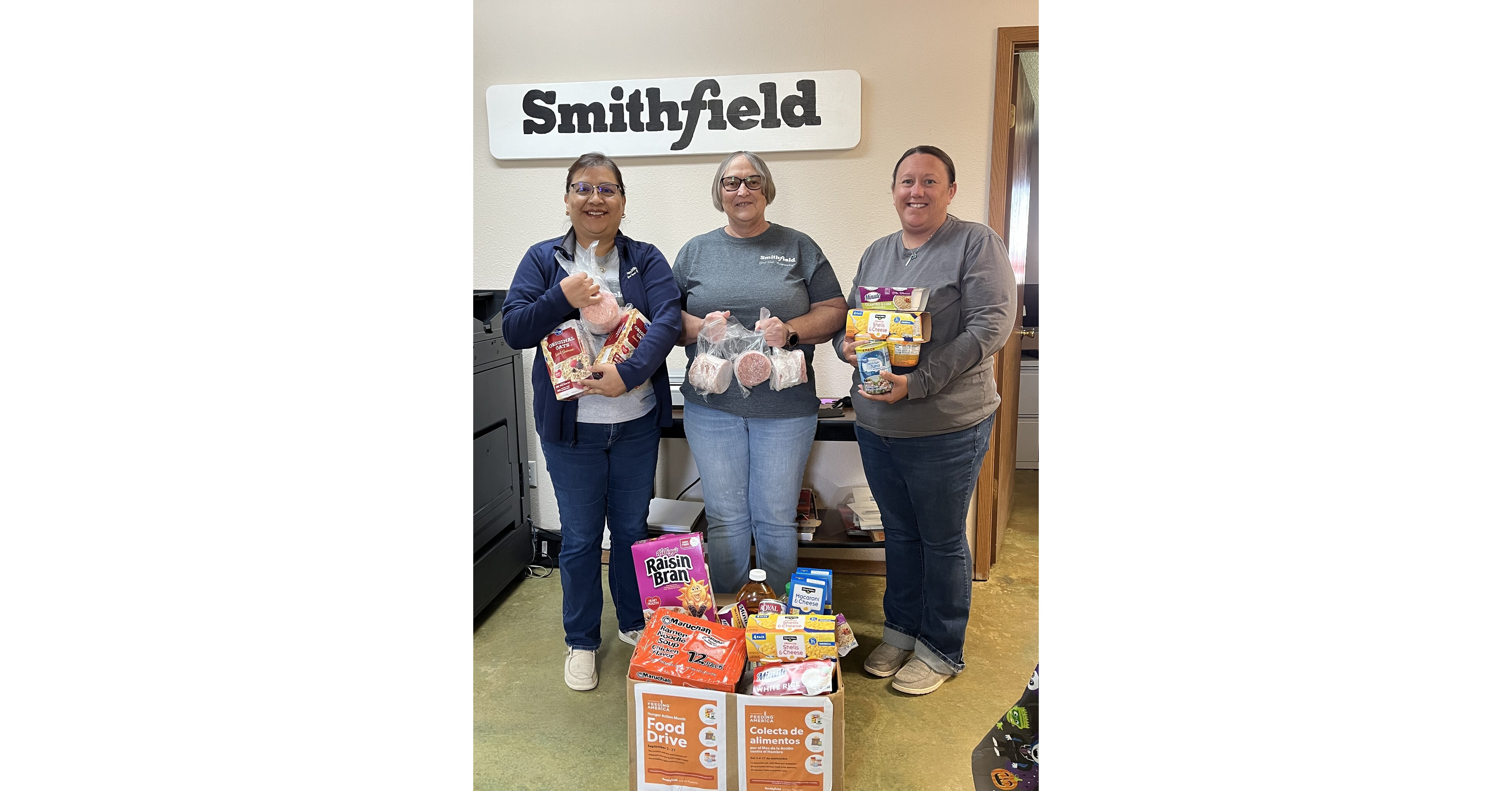 Smithfield Foods and its Employees Donate More than 600,000 Pounds of Food During Hunger Action ...