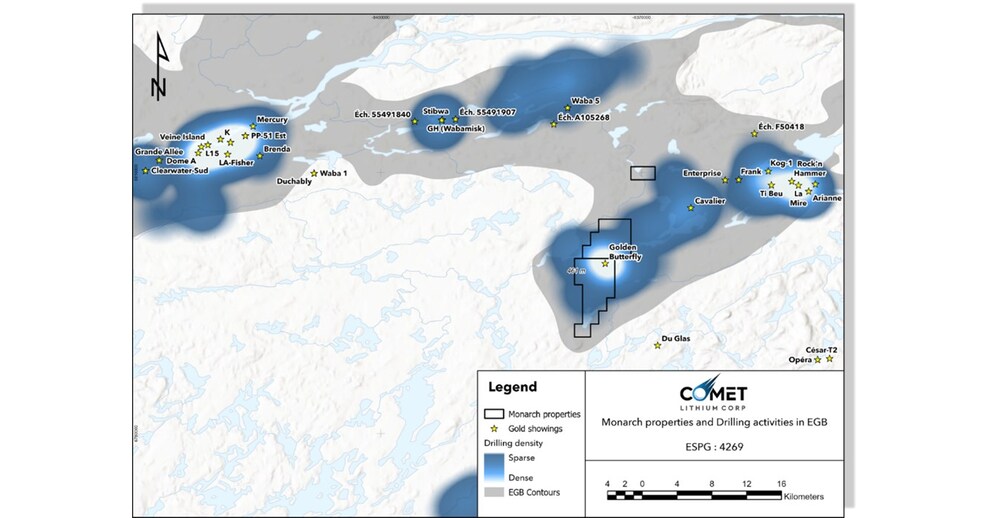 Comet Reports Results from Newly Acquired Monarch Property