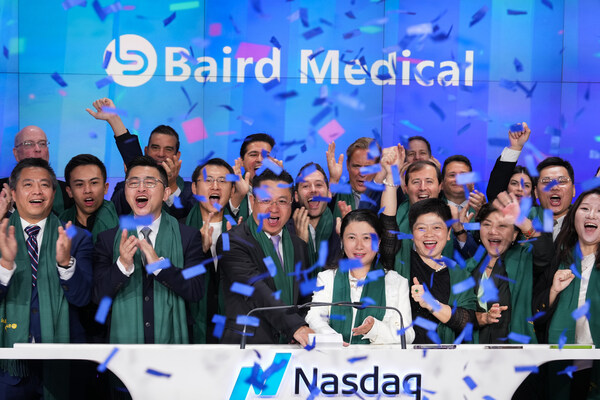 Baird Medical Lists in the U.S. on the Nasdaq Exchange