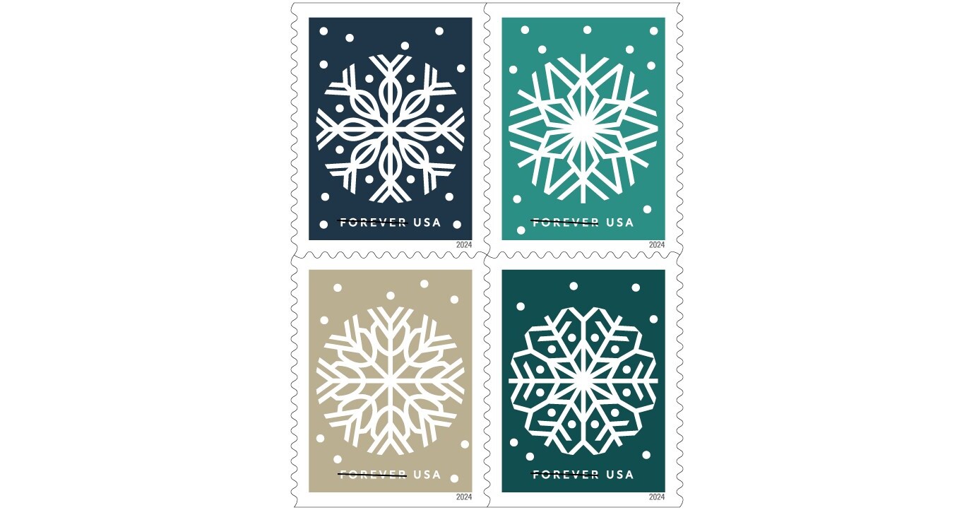USPS Releases a Flurry of Winter Whimsy Stamps